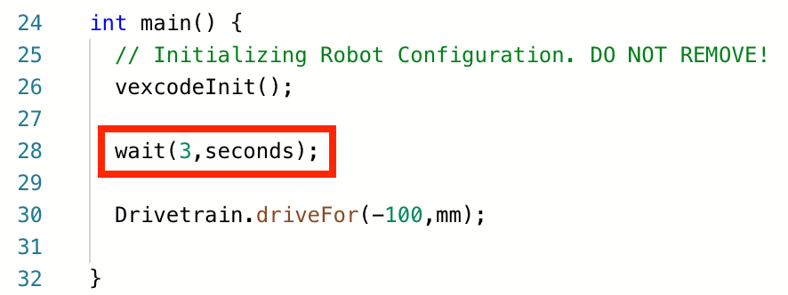 Vex V5 Medbot Lab 4 Programming Drive Forward And Reverse C